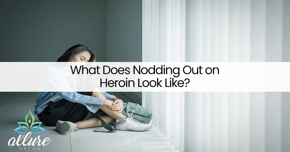 Heroin Junkie Nodding Out